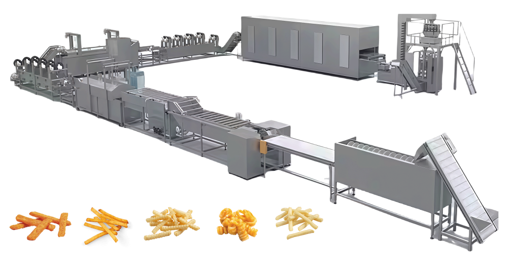 Poly French Fries Production Line - Custom For Any Business Size